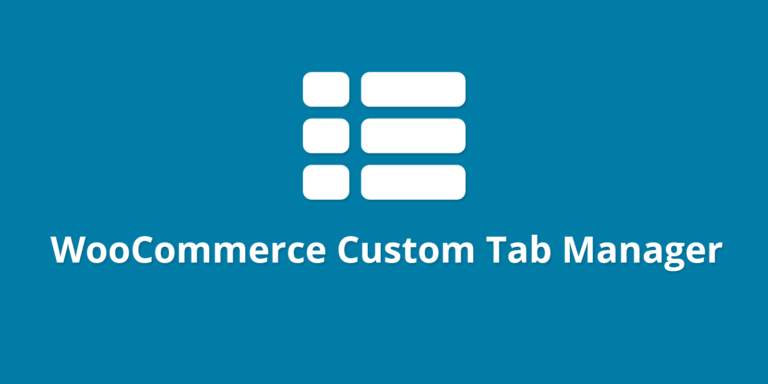 WPB WooCommerce Custom Tab Manager PRO | WpBean